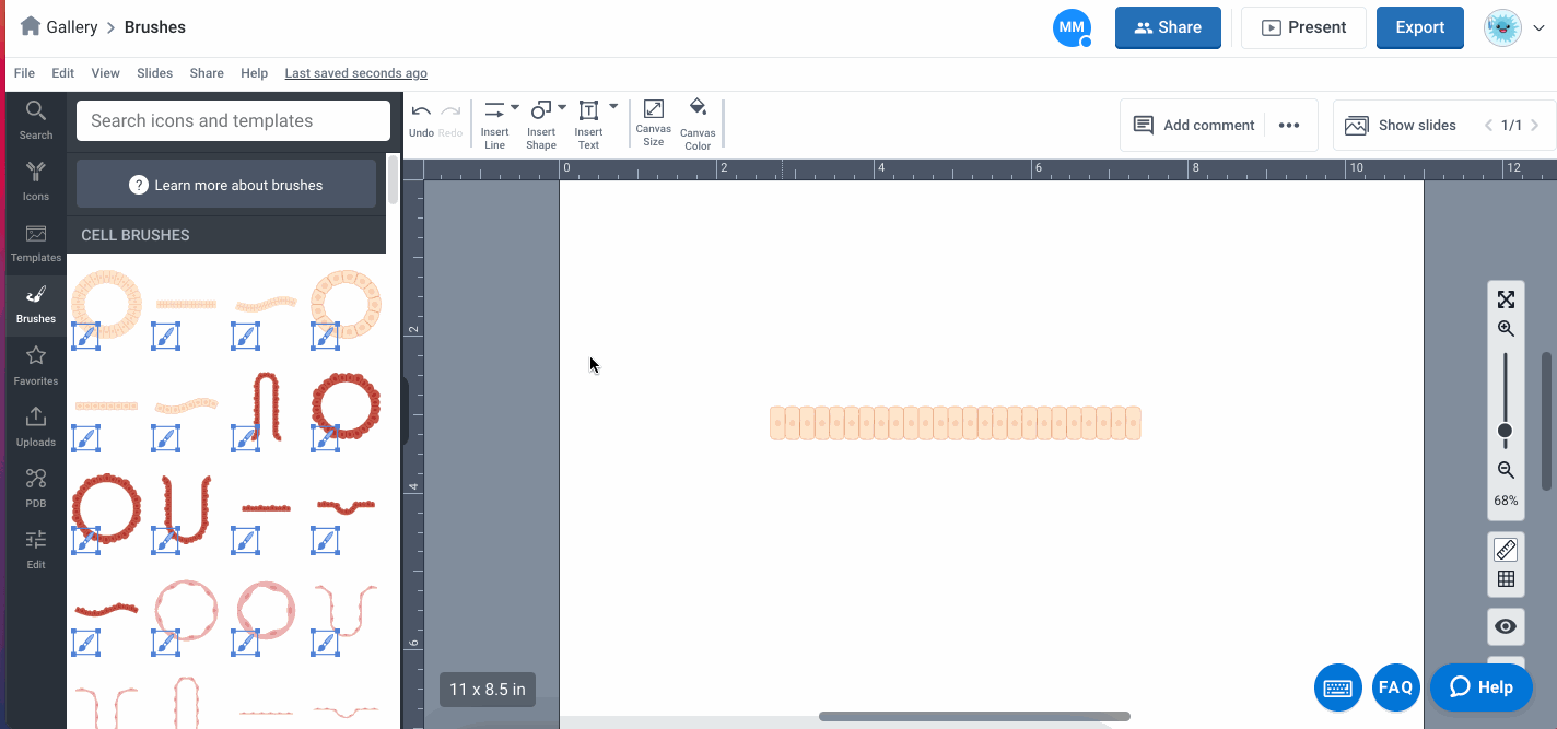 How to edit your brushes – BioRender Help