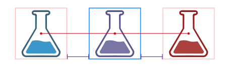 Aligning and distributing objects on the canvas – BioRender Help