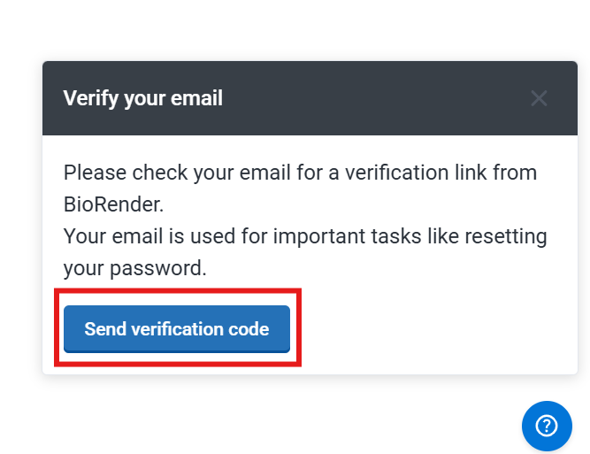 How to verify your email address – BioRender Help
