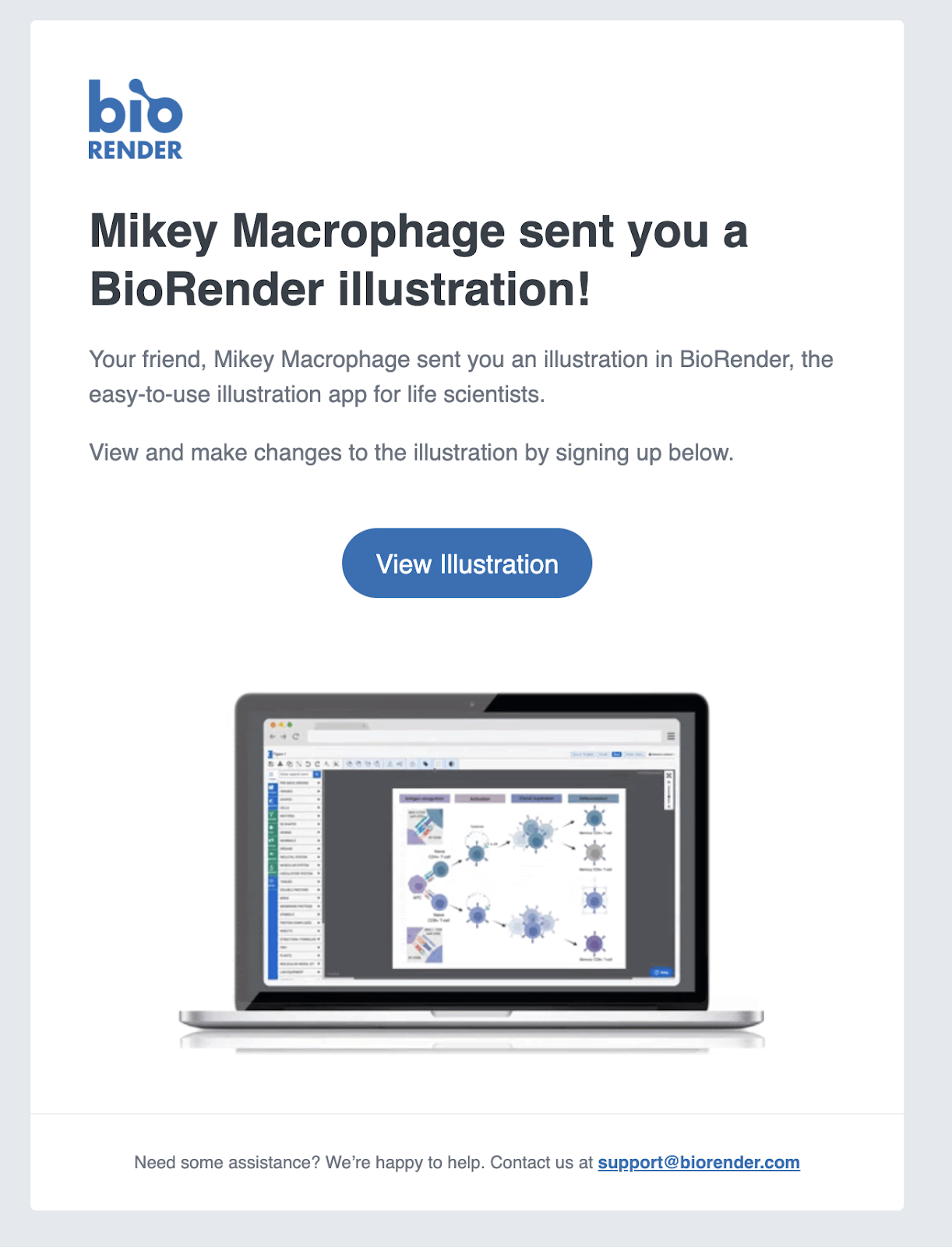 Share your BioRender illustrations with collaborators – BioRender Help