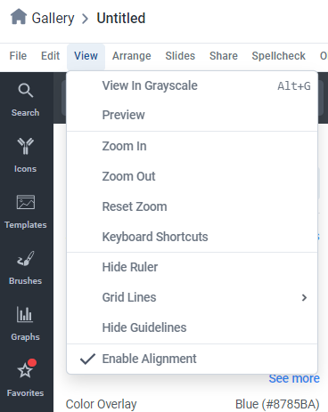 Aligning and distributing objects on the canvas – BioRender Help