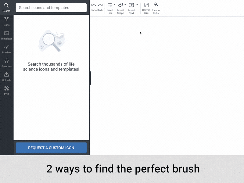 Using brushes – BioRender Help