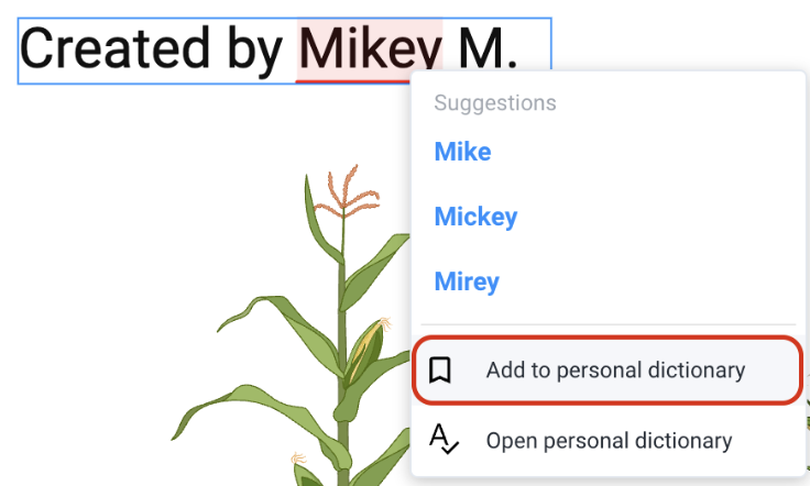 Spellcheck your work – BioRender Help