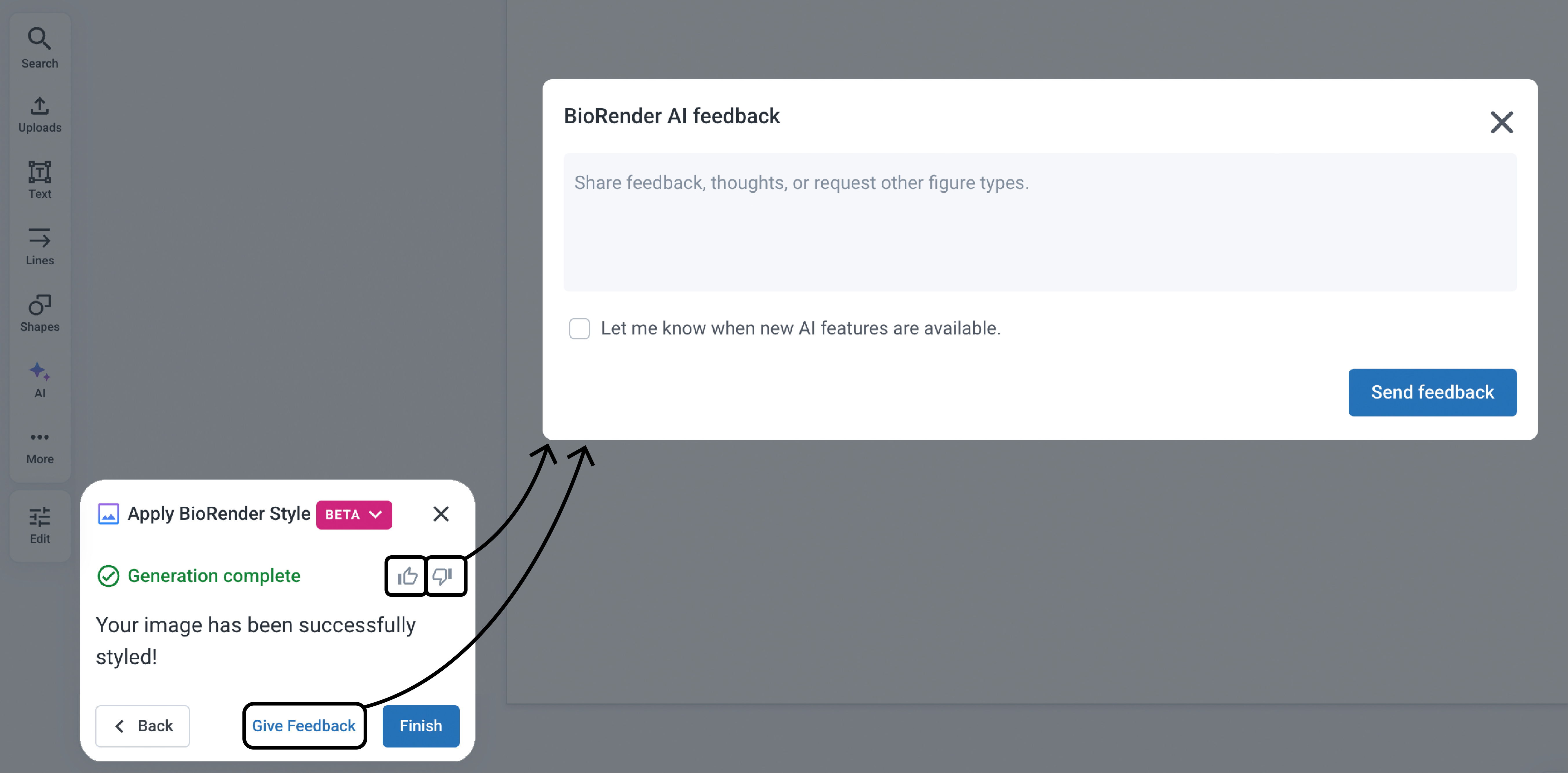 How to generate BioRender-like images from your uploads – BioRender Help