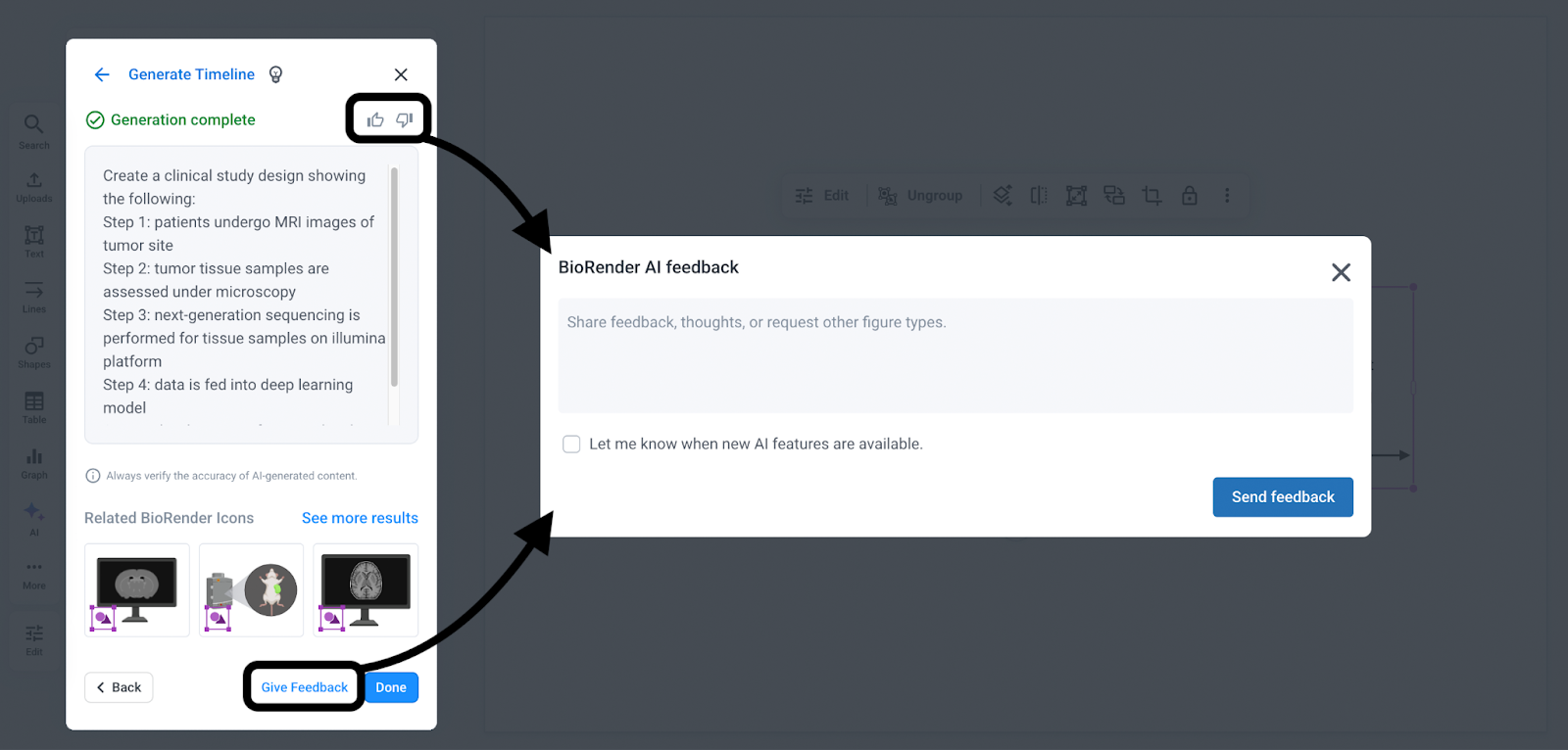 How to generate protocol, timeline, and flowchart figures with AI ...